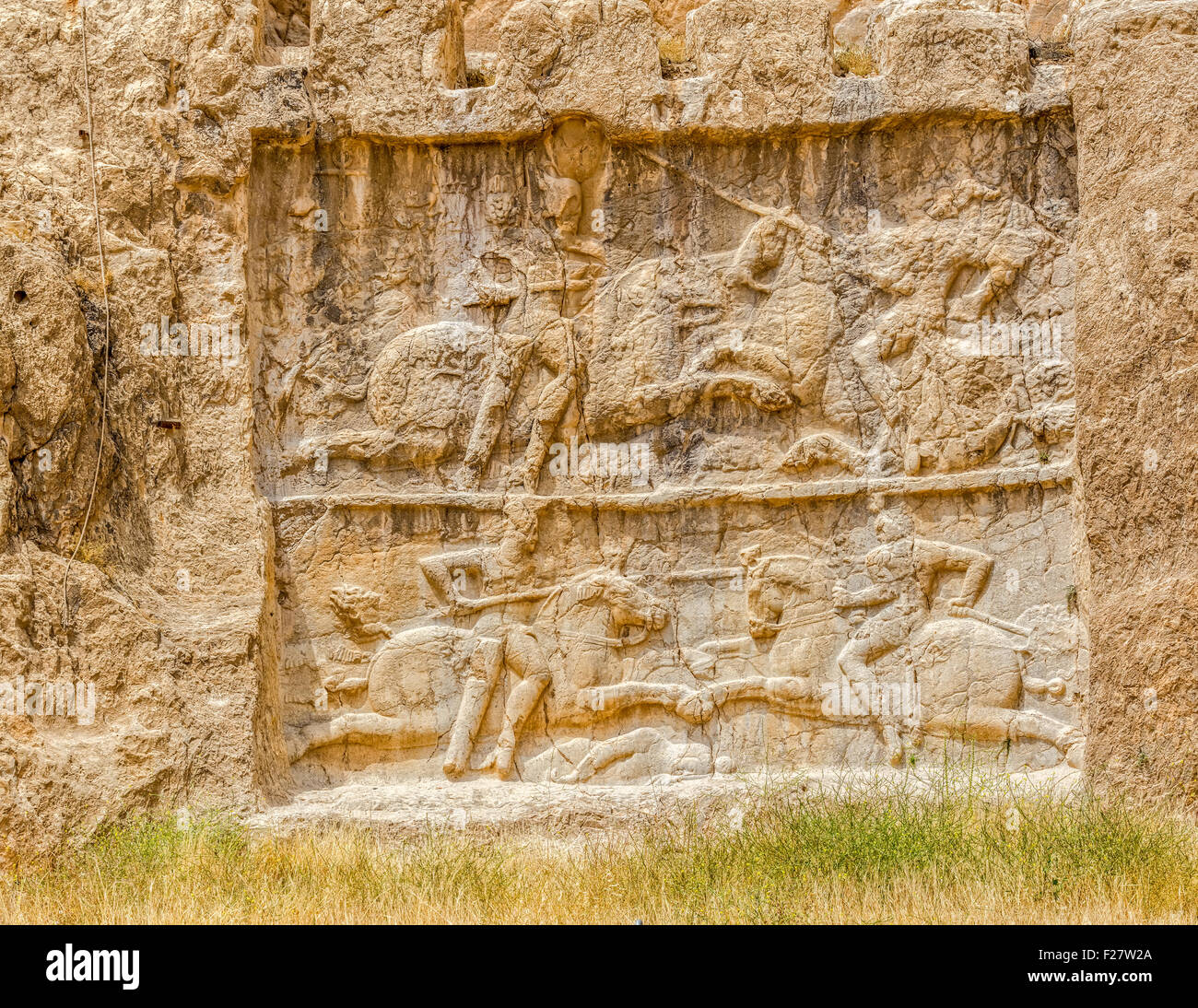 Naqsh-e Rustam relief Stock Photo - Alamy