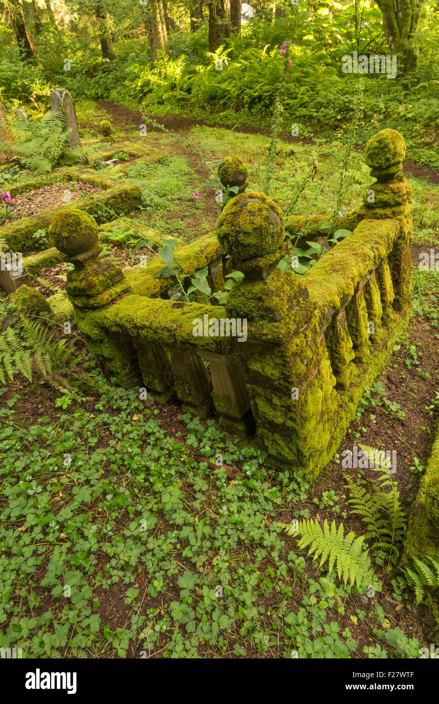 Russian Cemetery in Sitka, Alaska Stock Photo - Alamy