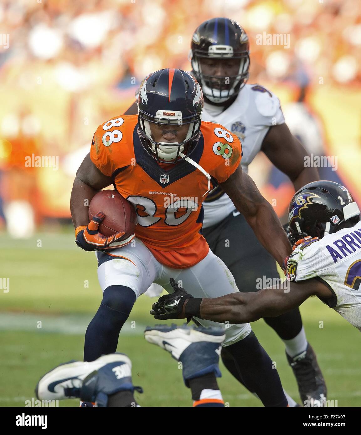 Denver, Colorado, USA. 13th Sep, 2015. Broncos WR DEMARYIUS THOMAS ...
