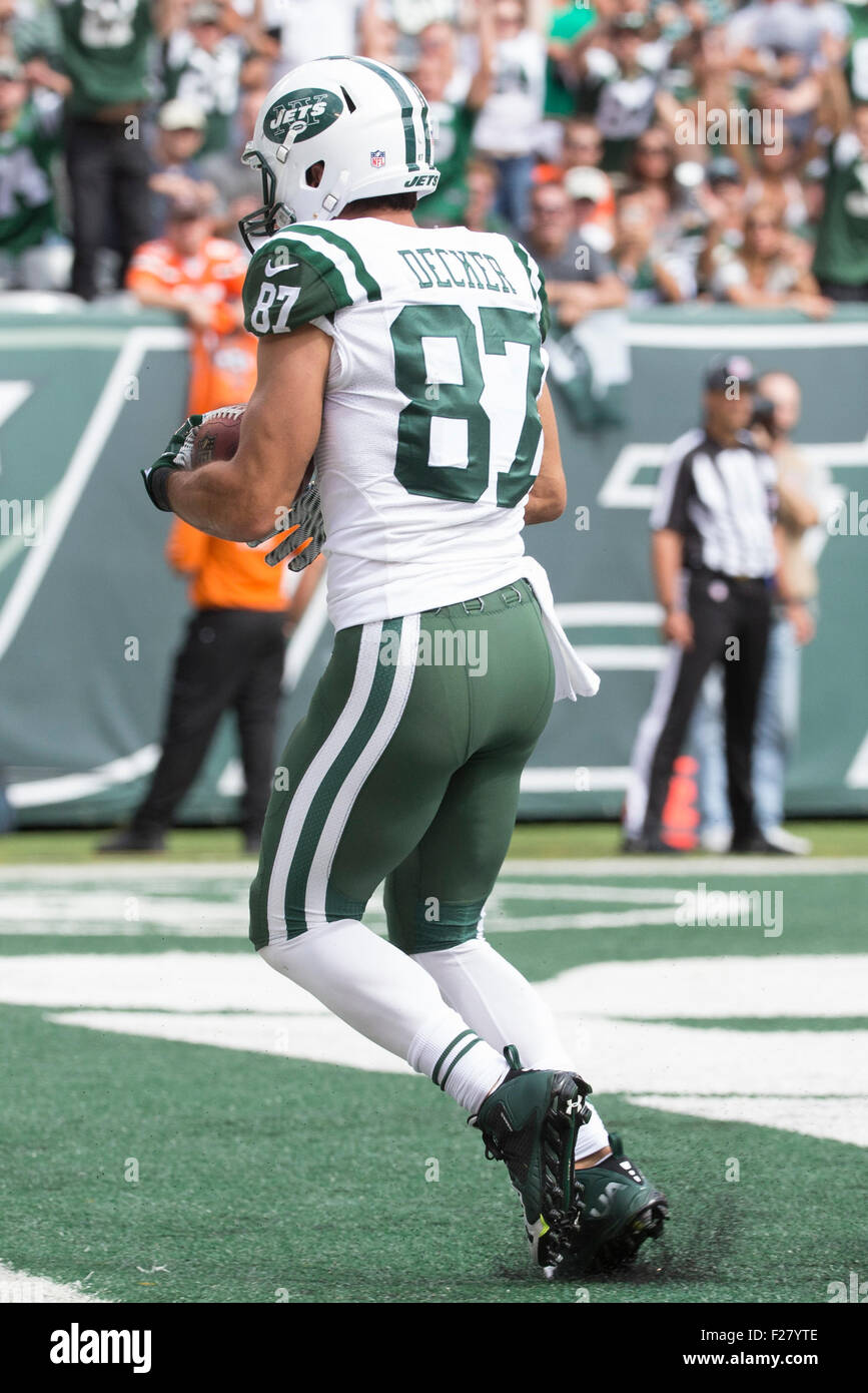 East Rutherford, New Jersey, USA. 13th Sep, 2015. New York Jets wide ...