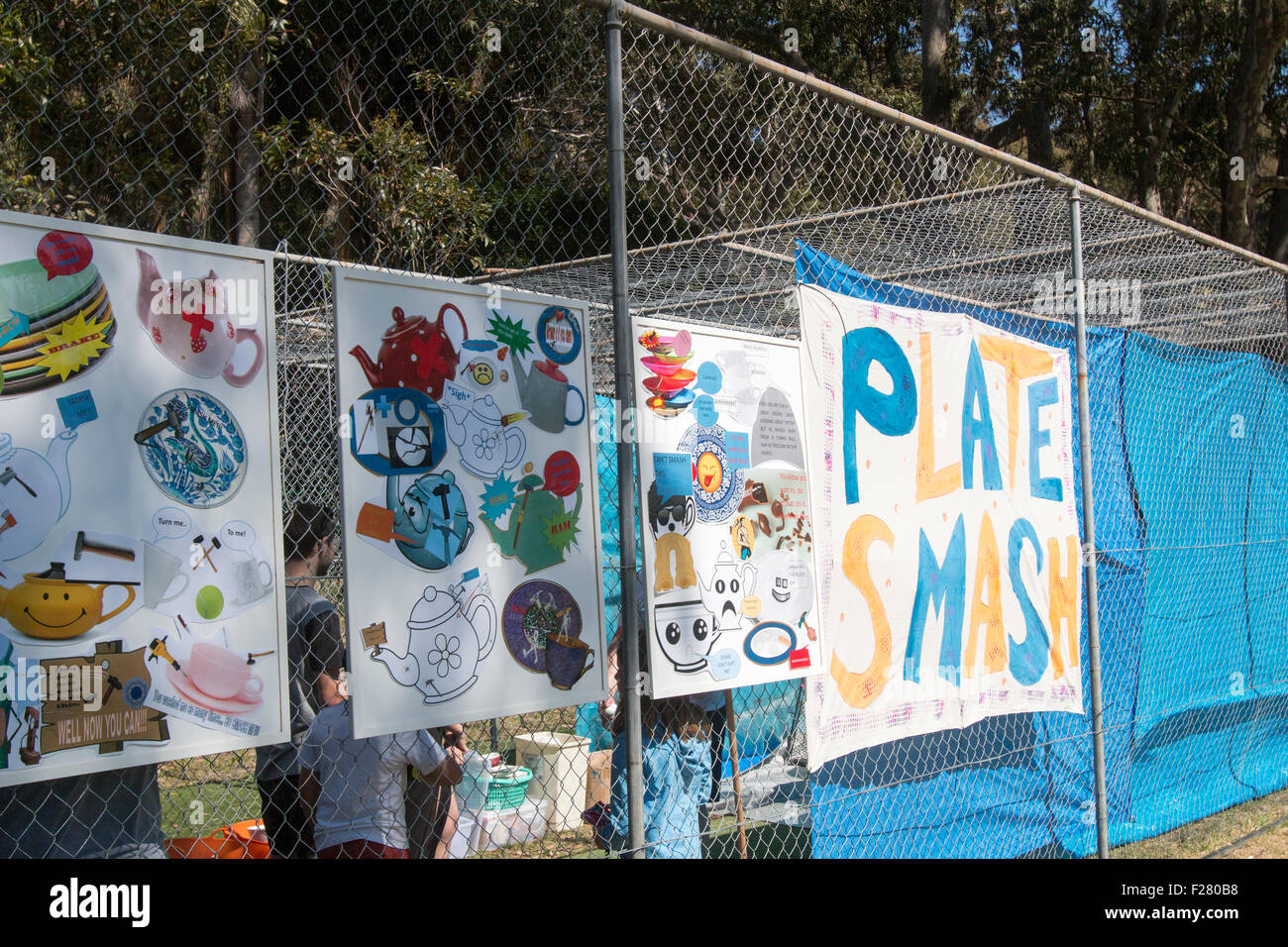 Smashing plate people hi-res stock photography and images - Alamy