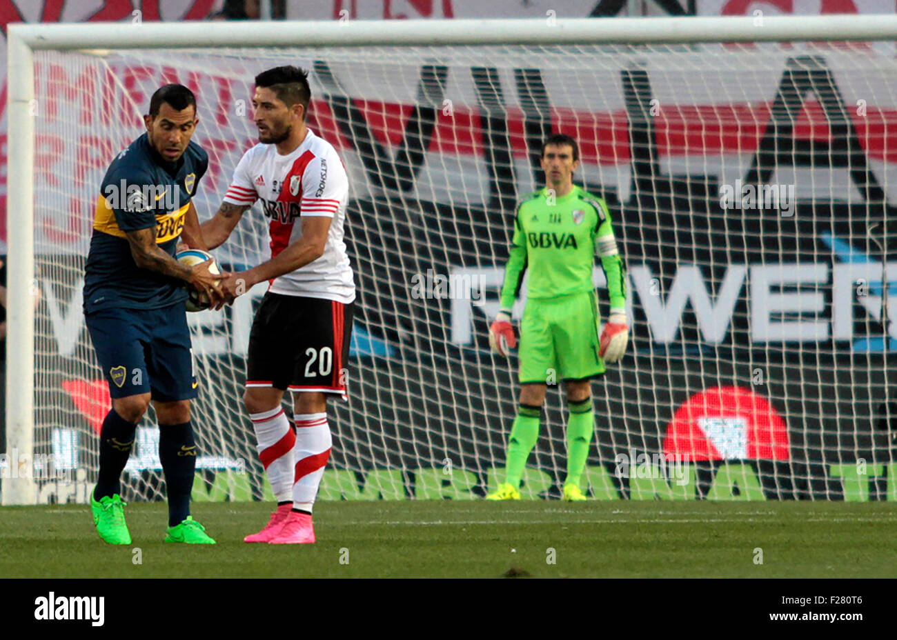 Buenos Aires, Argentina. 13th Sep, 2015. RIVER PLATE X BOCA JUNIORS ...