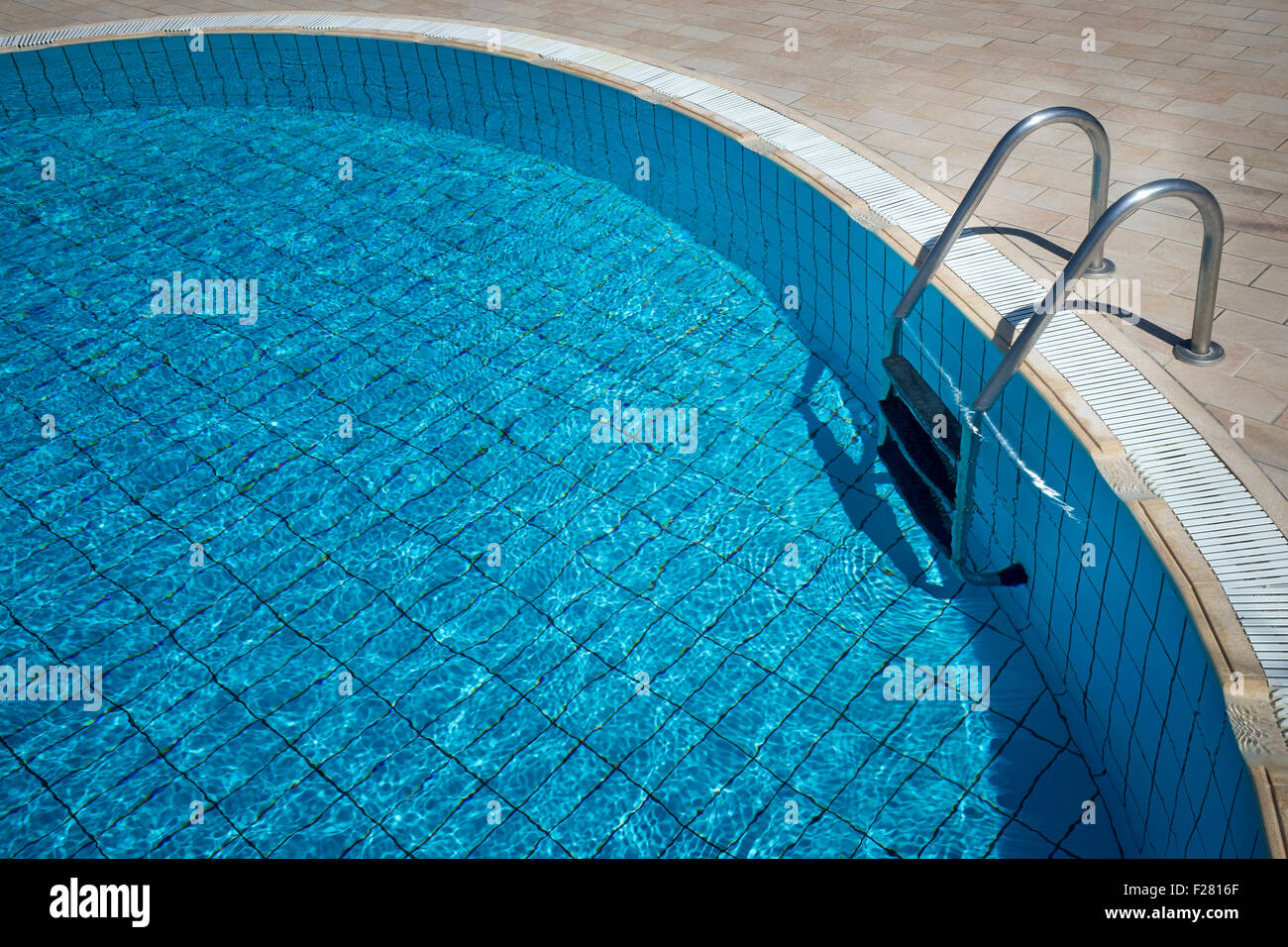 Sunlight reflected in swimming pool, Puglia, Italy Stock Photo - Alamy