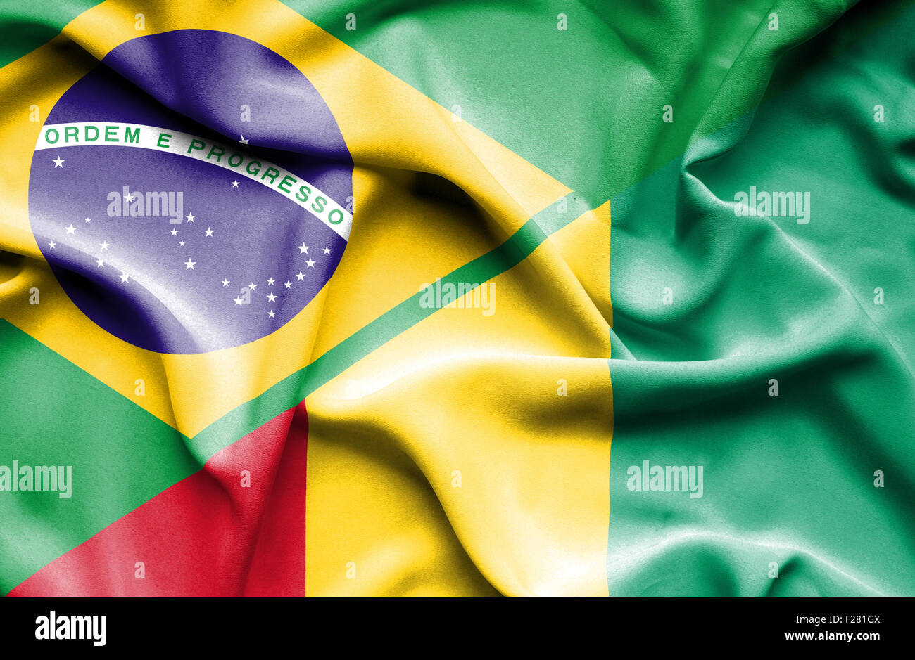 Brazil guinea flag hi-res stock photography and images - Alamy