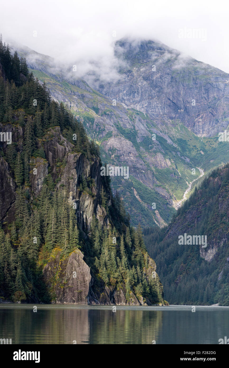 Fords Terror, a glacial fiord in Southeast Alaska. fiord in Southeast ...