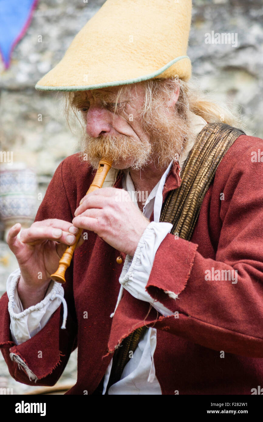 Minstrel medieval hi-res stock photography and images - Alamy