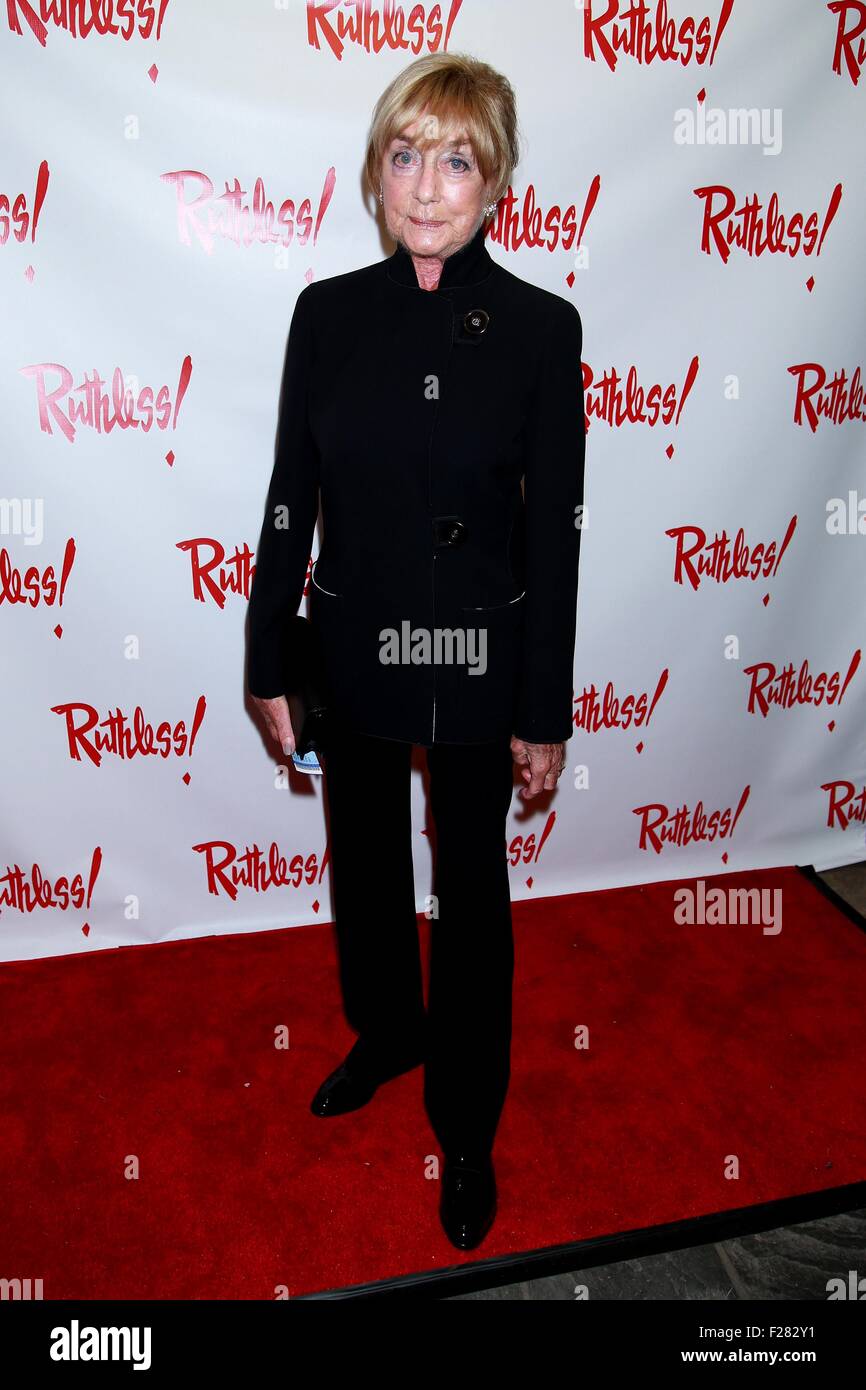 Opening night for Ruthless at St. Luke's Theatre - Arrivals. Featuring ...