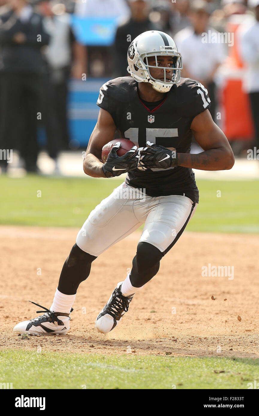 Michael crabtree raiders hi-res stock photography and images - Alamy