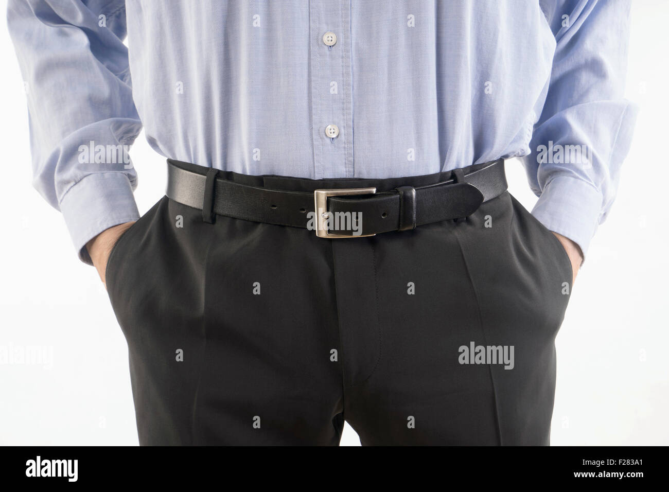 Man hands down pants hi-res stock photography and images - Alamy
