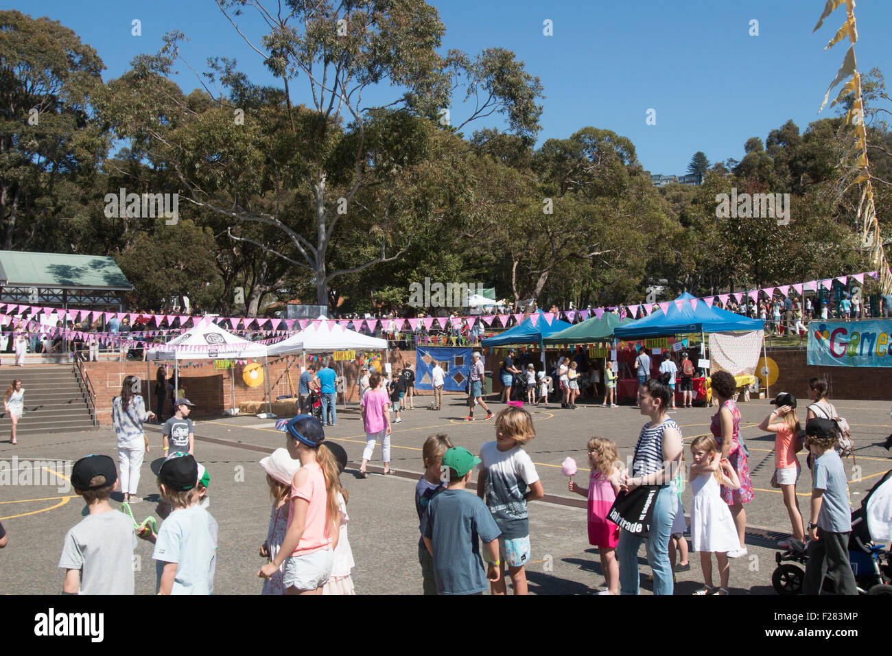 School fete australia hi-res stock photography and images - Alamy
