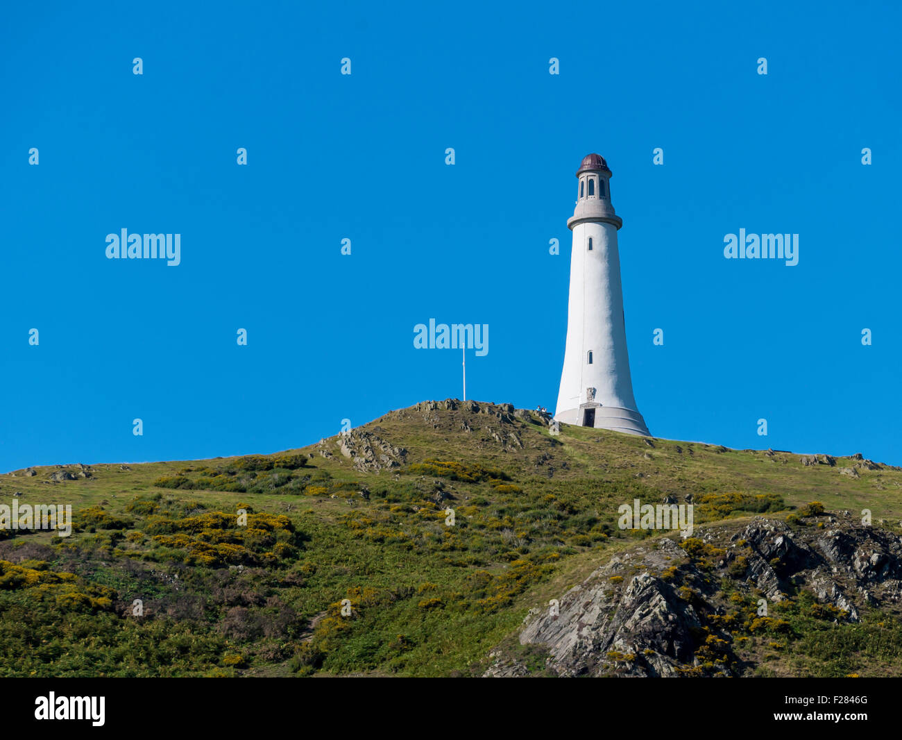 The Sir John Barrow Monument a replica of the Eddystone Lighthouse ...
