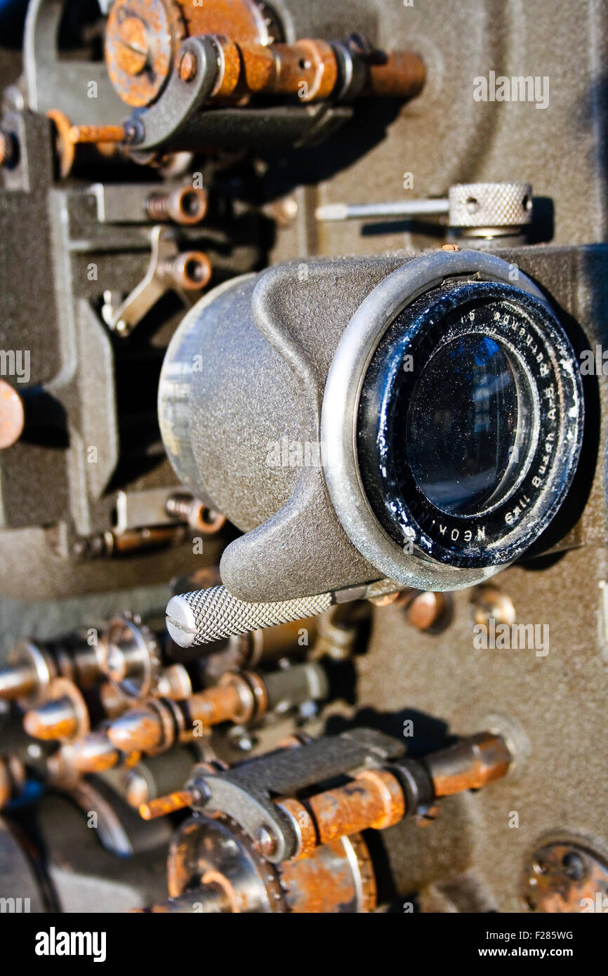 Lens of an Old camera Stock Photo - Alamy