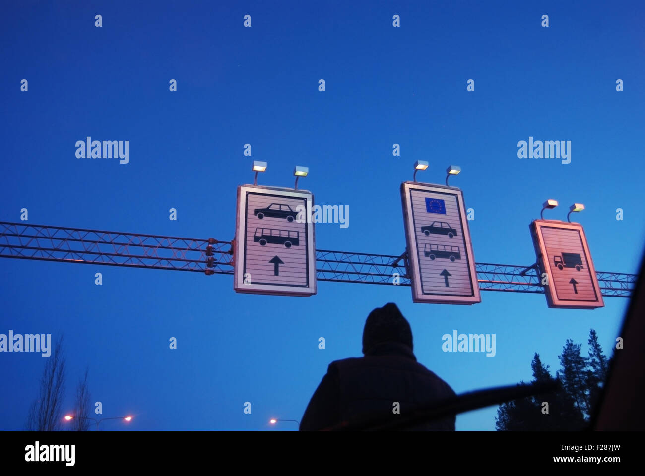 Border Crossing Europe Stock Photos & Border Crossing Europe Stock ...