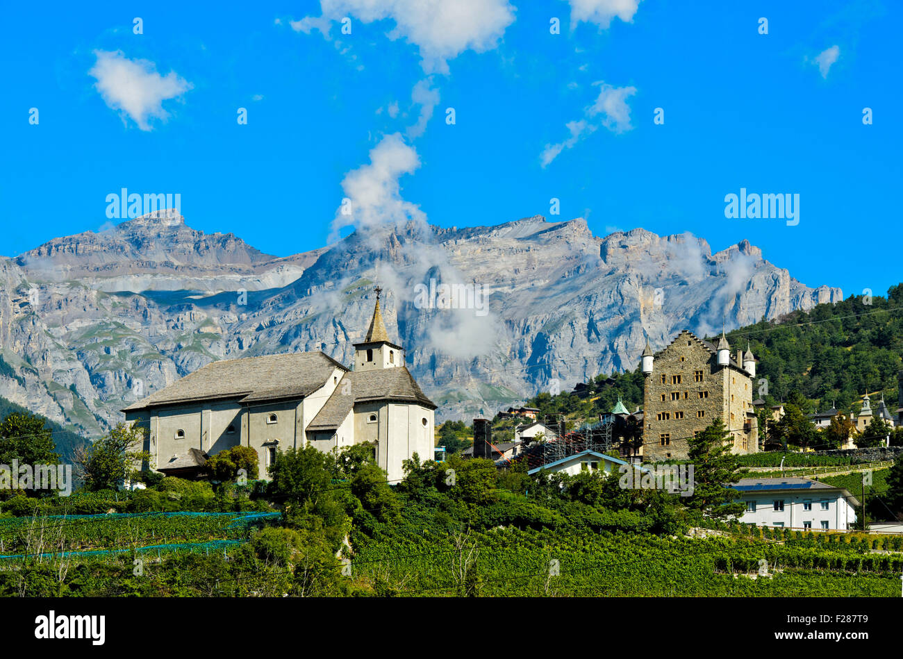 Leuk switzerland hi-res stock photography and images - Alamy