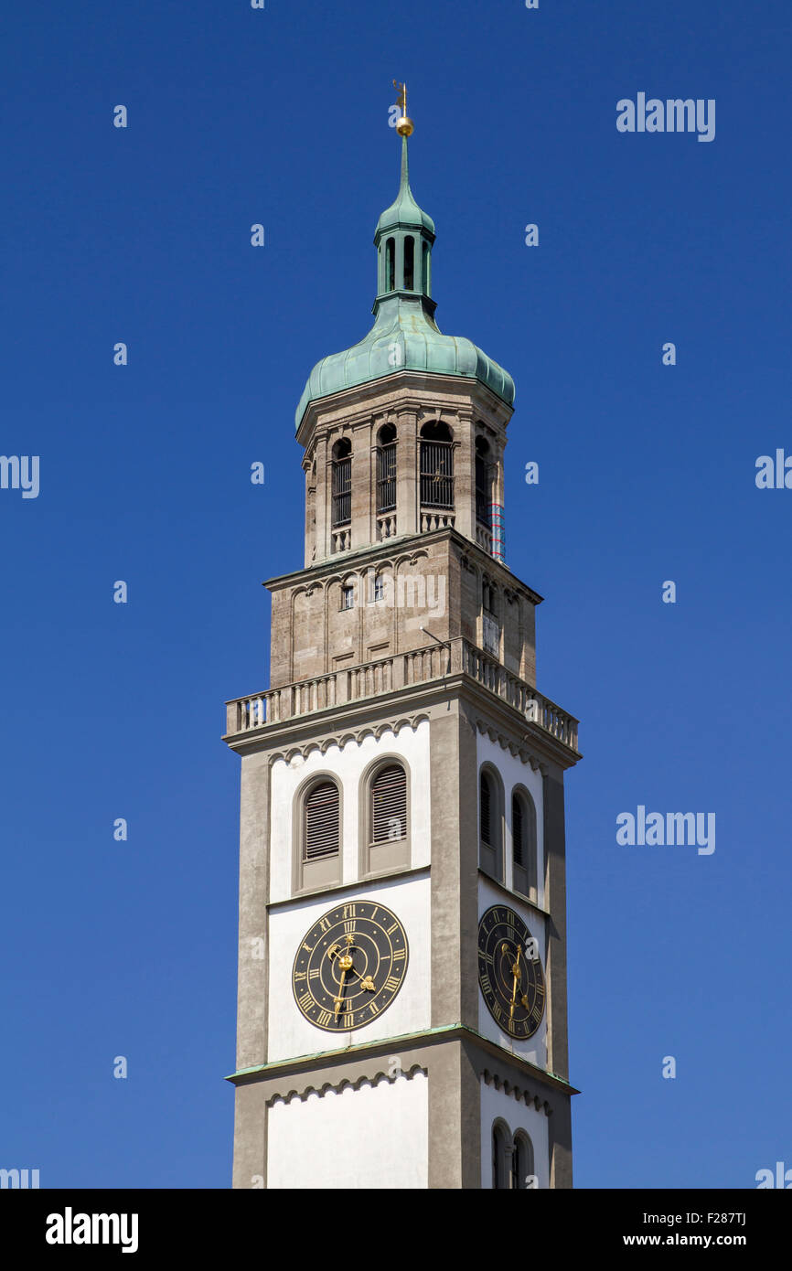 Perlach Tower, Augsburg, Bavaria, Germany Stock Photo - Alamy