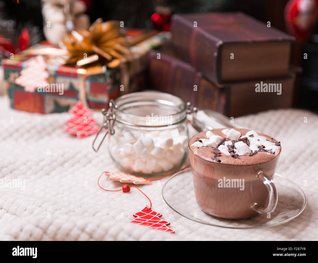 cup of cocoa Stock Photo - Alamy