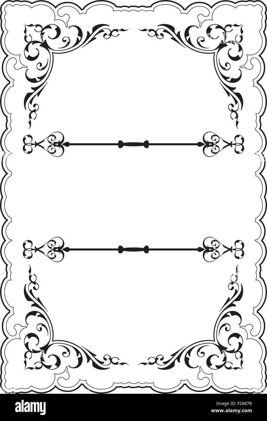 Scrolling frame Stock Vector Images - Alamy