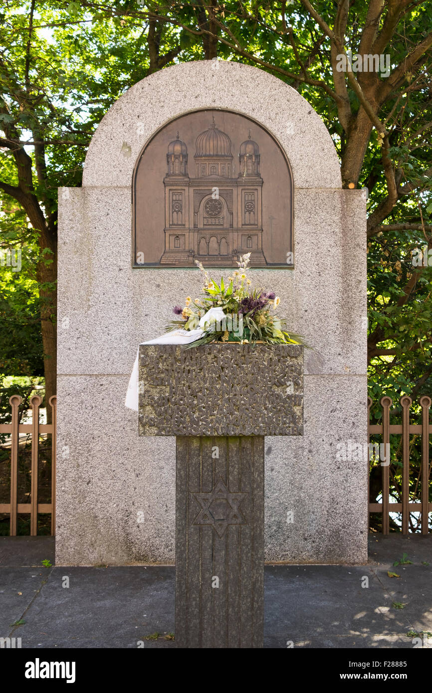 Synagogue Memorial at Hans-Sachs-Platz, Nuremberg, Middle Franconia ...