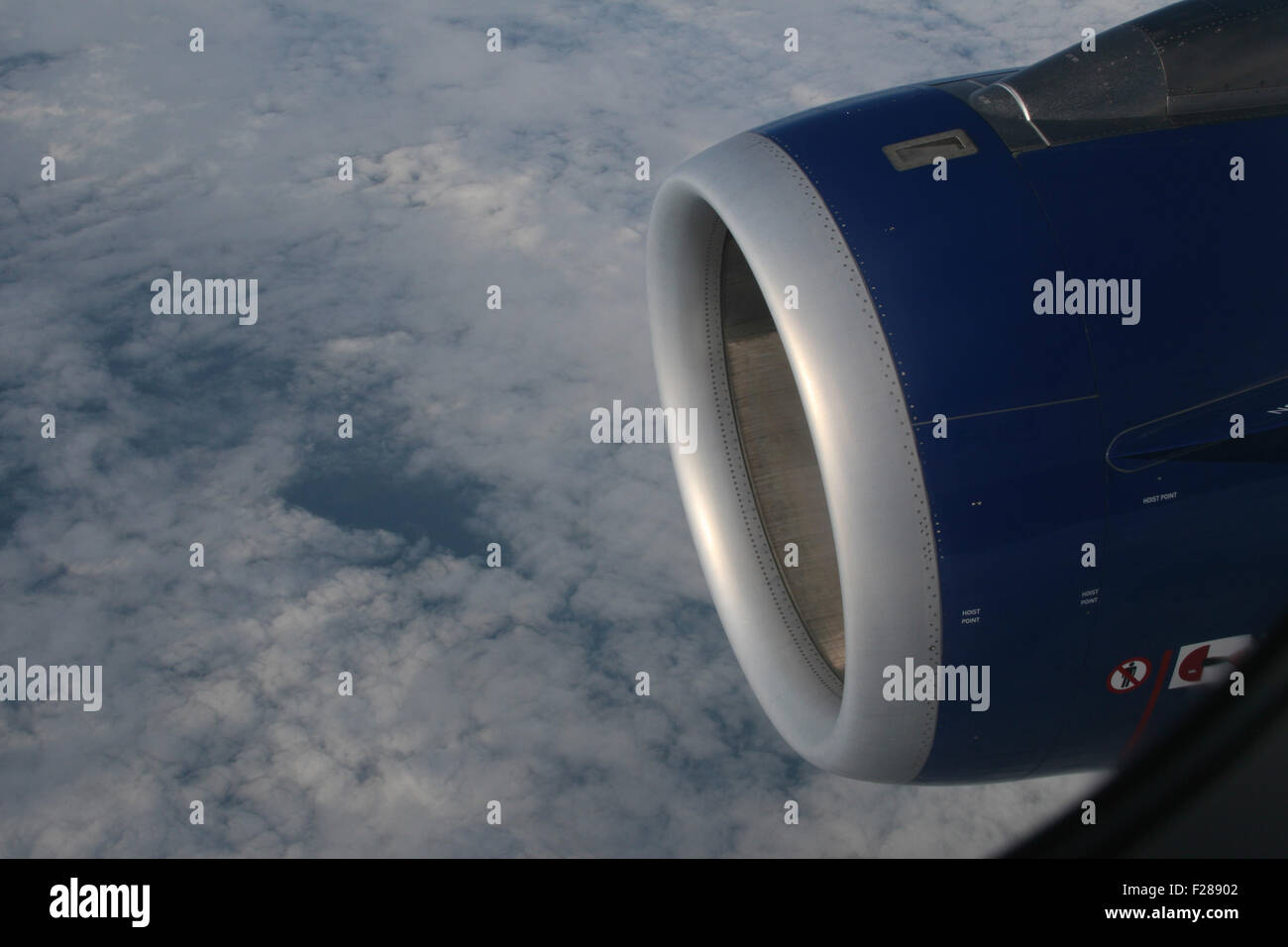 BA BRITISH AIRWAYS IN FLIGHT FLYING WINDOW Stock Photo - Alamy