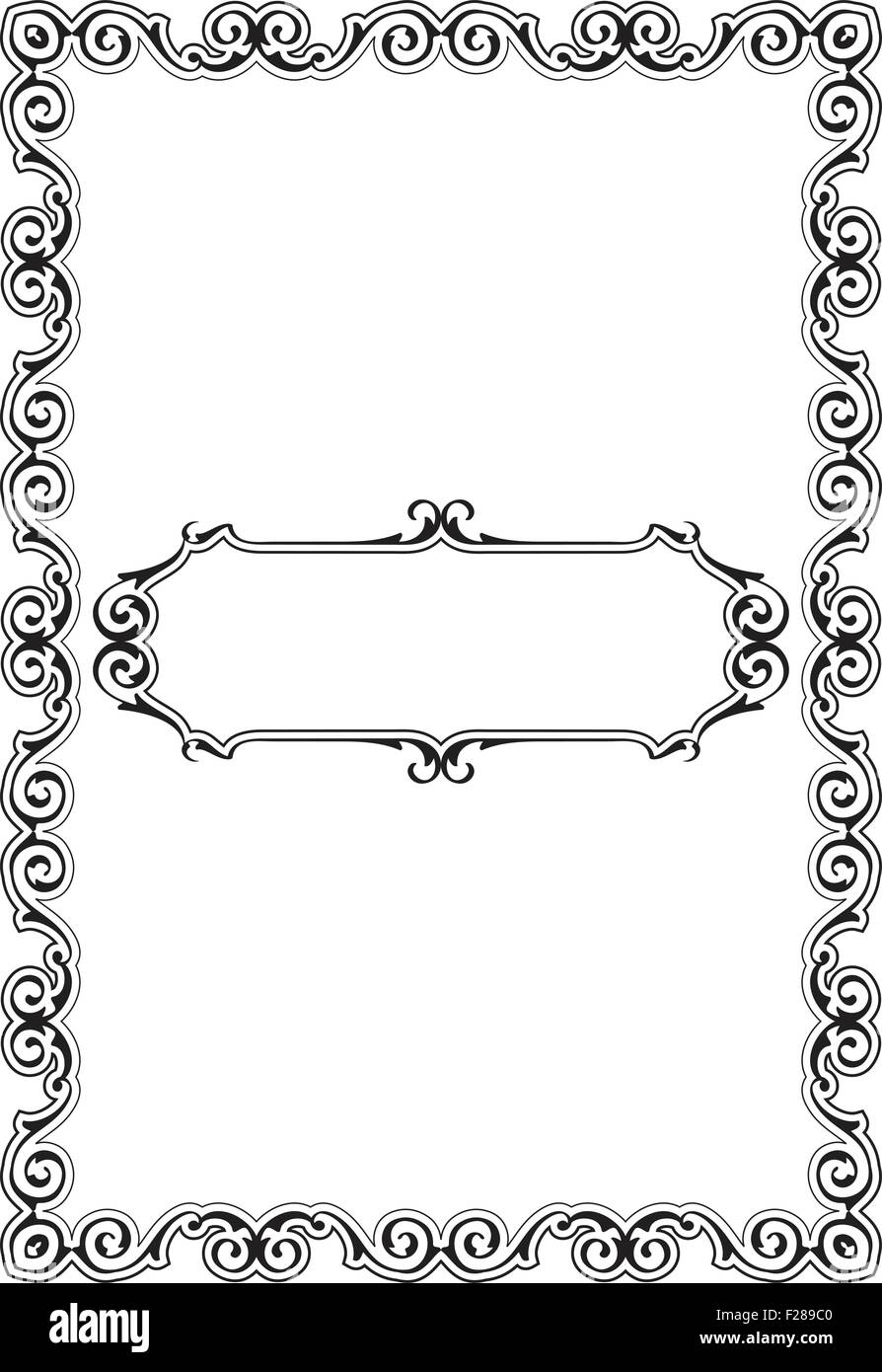 Decoration leaf i Black and White Stock Photos & Images - Alamy