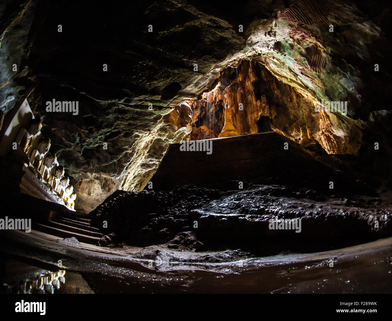 Yathei Pyan Cave, Hpa An Stock Photo - Alamy