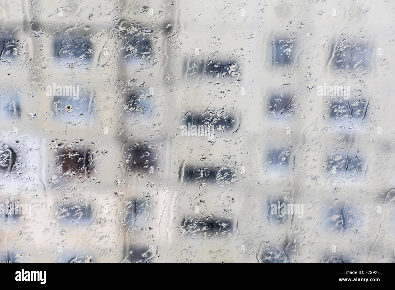 Raindrops on the window Stock Photo - Alamy