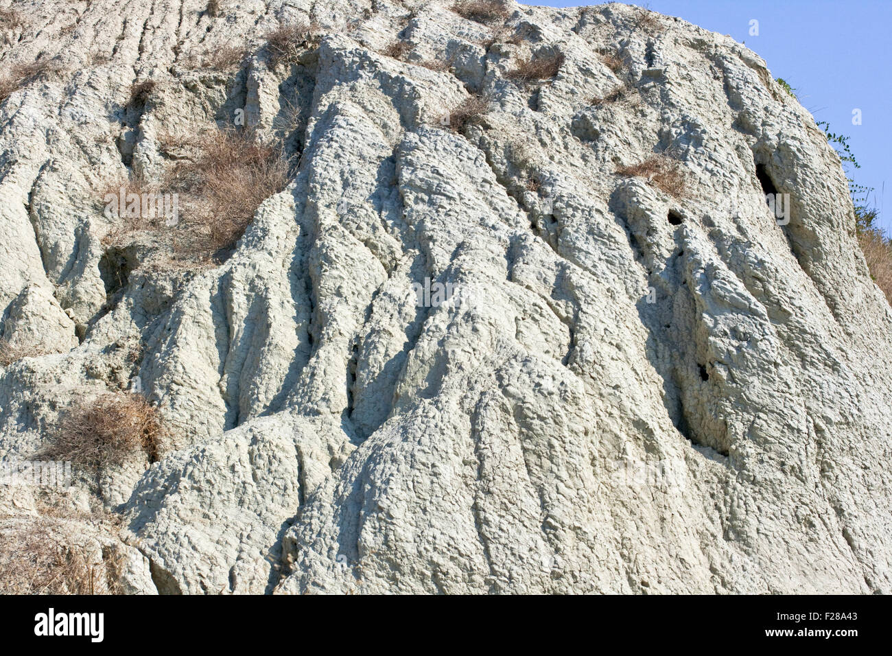 Clay hill in Kefalonia, Greece Stock Photo - Alamy