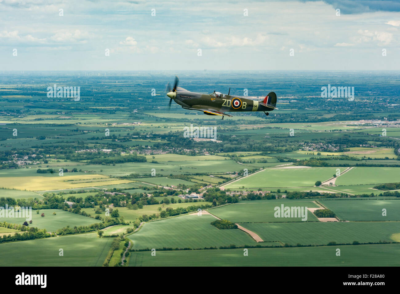 Supermarine Spitfire Mark IX MH434 originally of 222 Squadron Royal Air ...