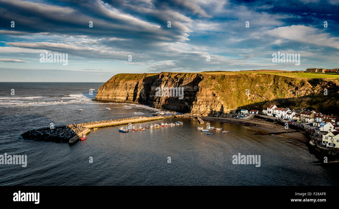 Staithes, North Yorkshire, UK Stock Photo - Alamy