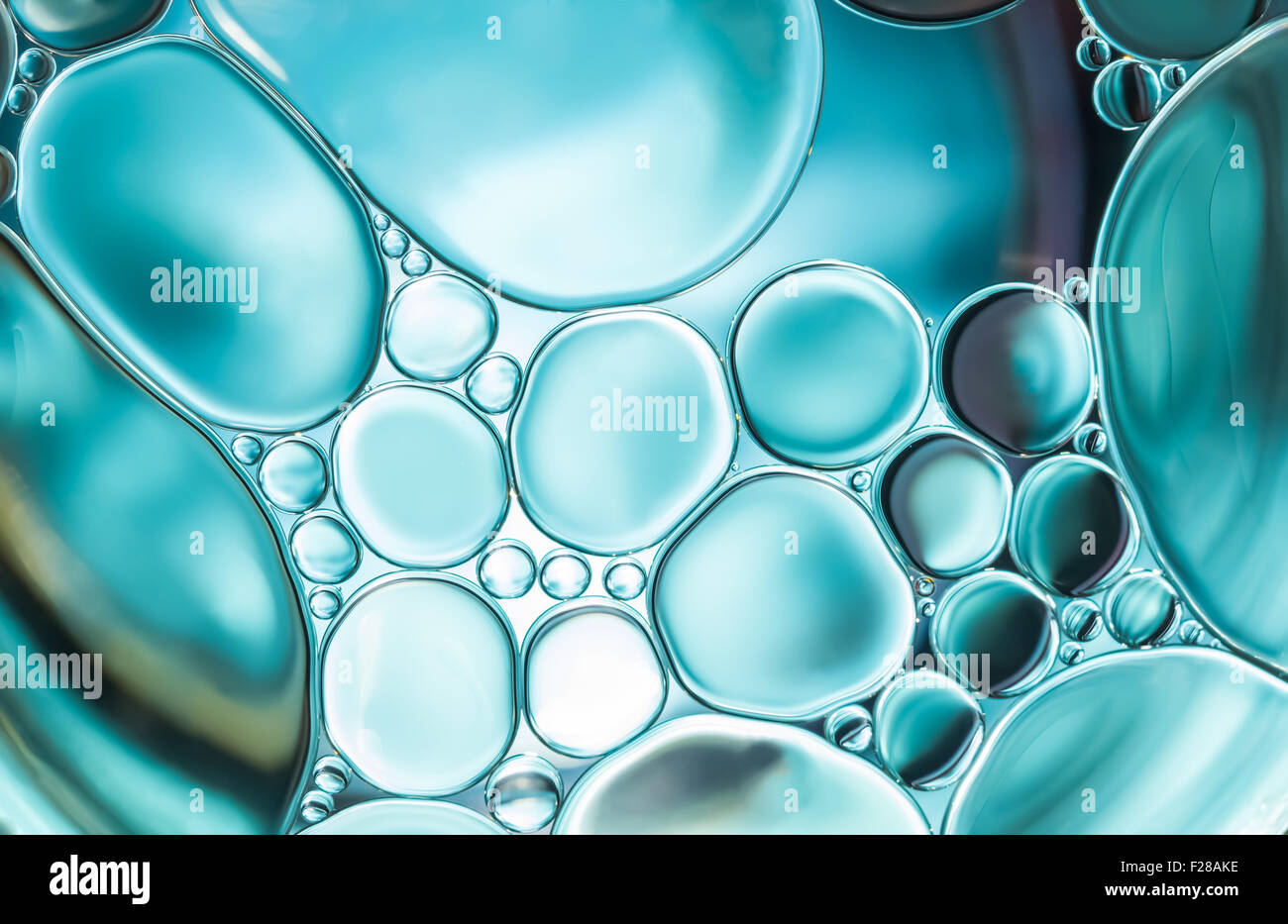 water bubbles abstract light illumination Stock Photo - Alamy