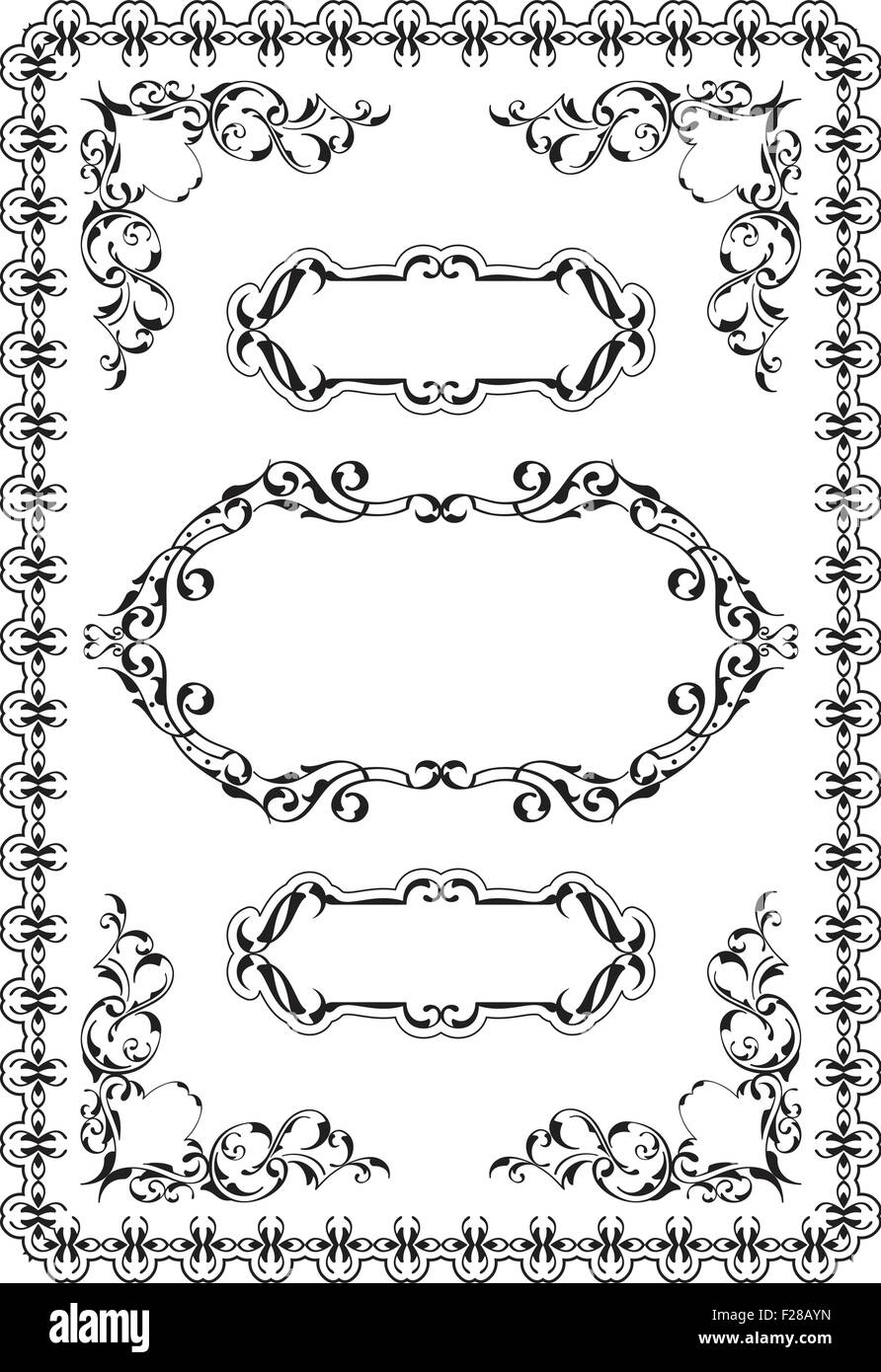 Nice border Stock Vector Images - Alamy