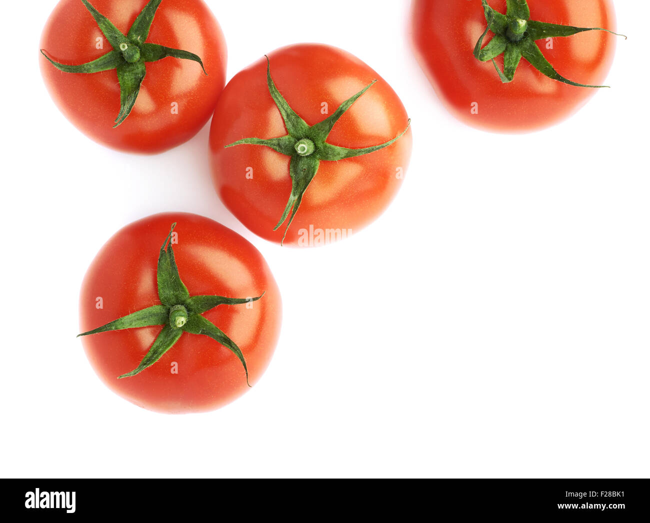 Pile of multiple tomatoes isolated Stock Photo - Alamy