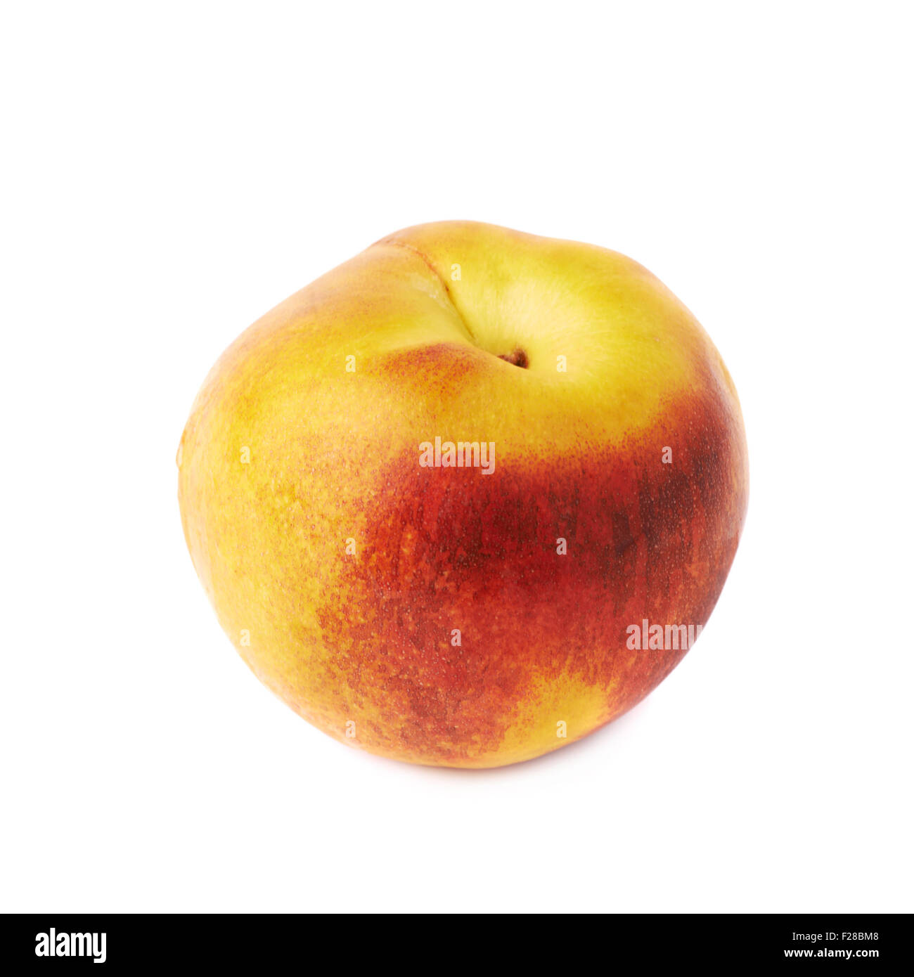 Peach fruit isolated Stock Photo - Alamy