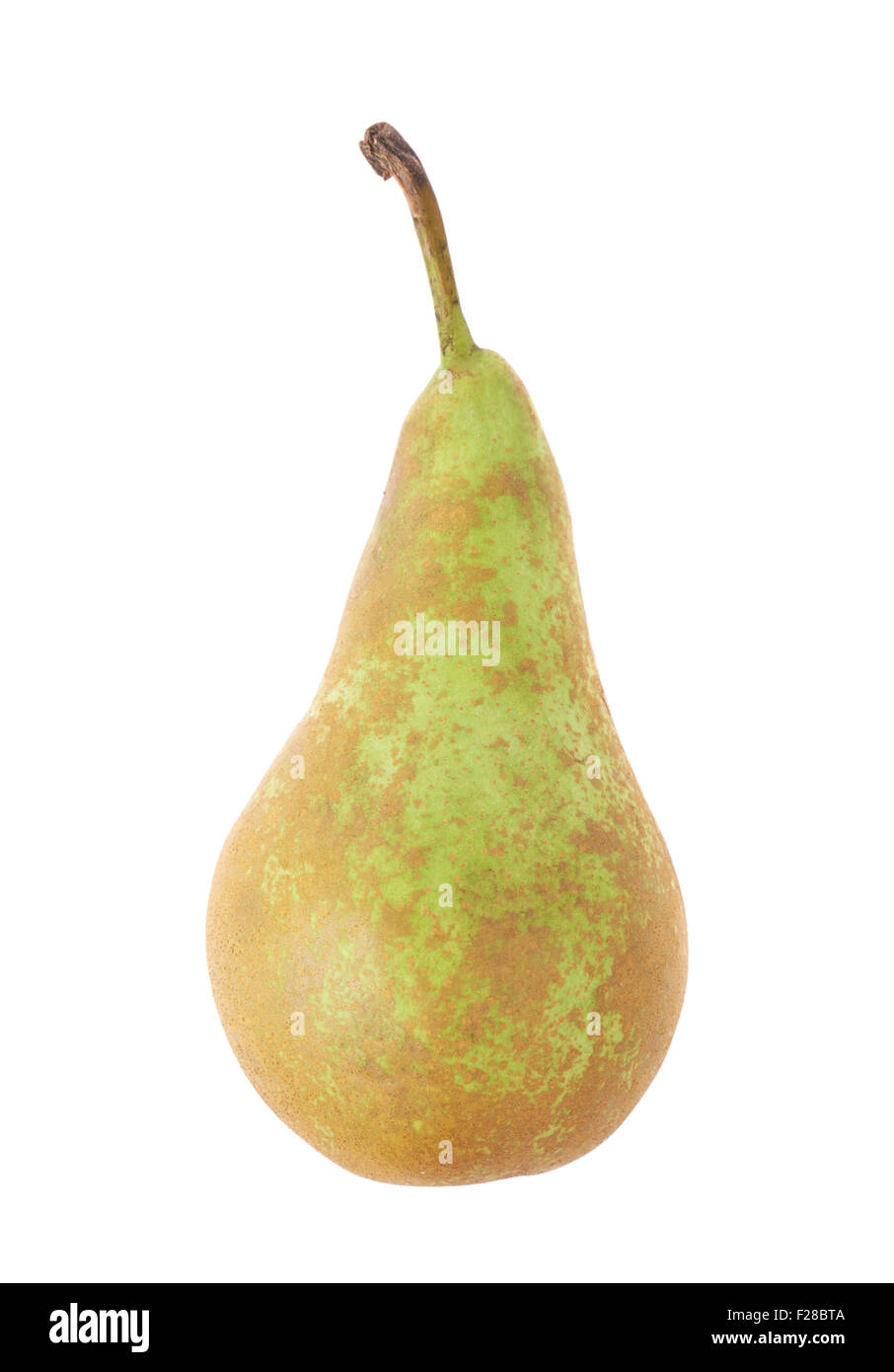Green pear fruit isolated Stock Photo - Alamy