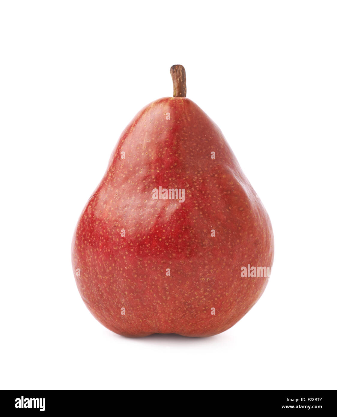 Red pear fruit isolated Stock Photo - Alamy
