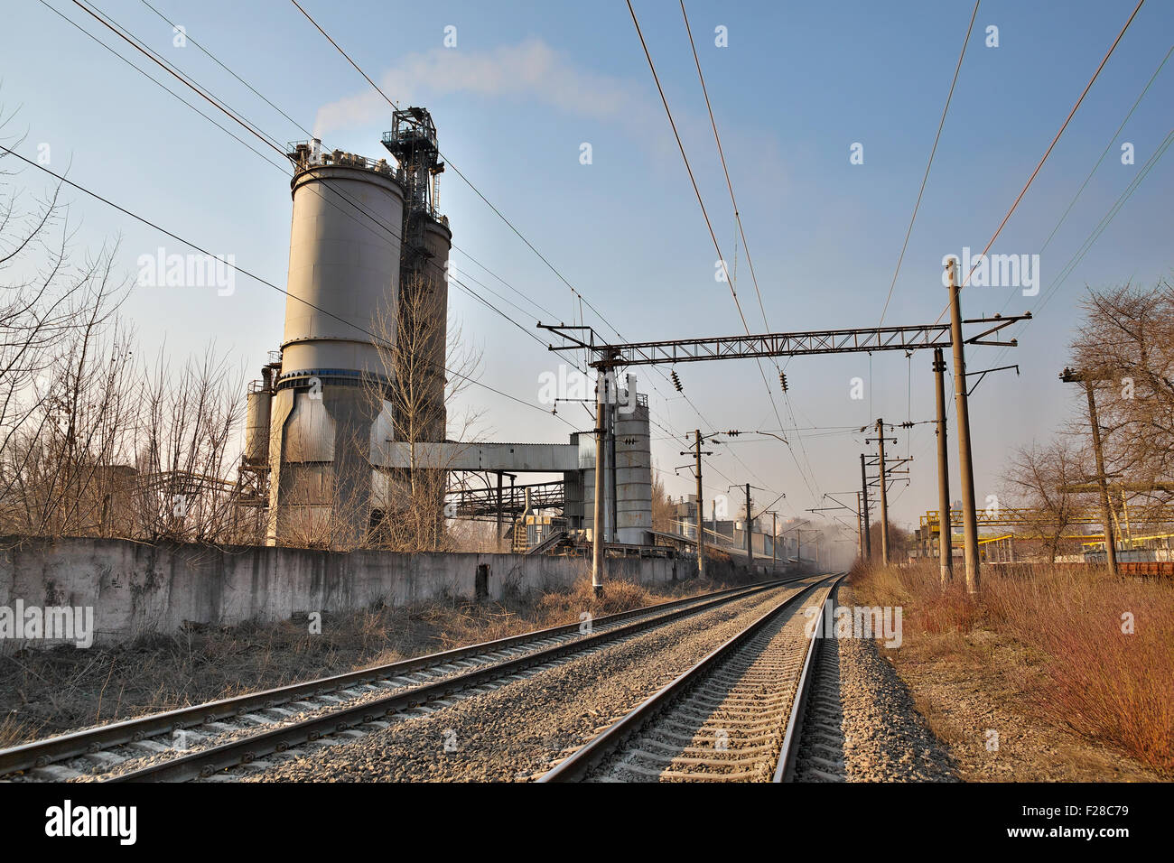Urban railway construction hi-res stock photography and images - Alamy