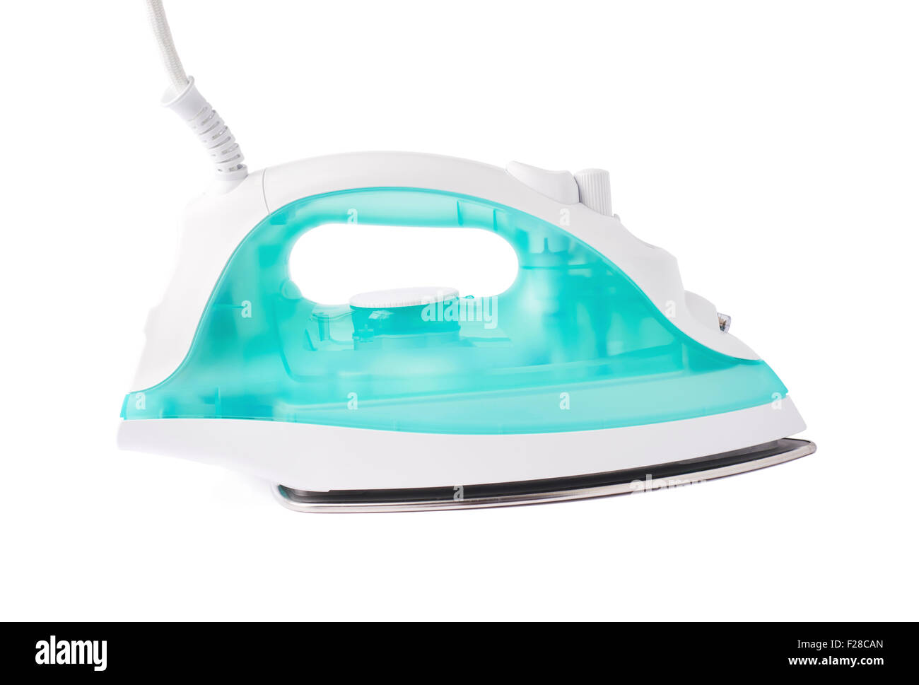 Iron isolated on a white background Stock Photo - Alamy