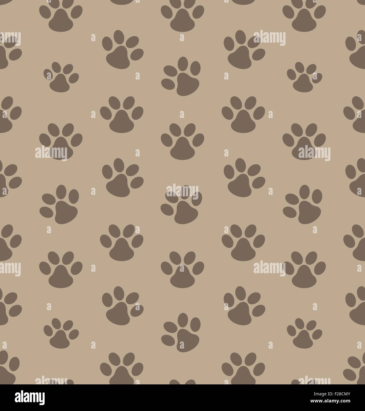 Seamless Texture with Trace of Cat Stock Vector Image & Art - Alamy