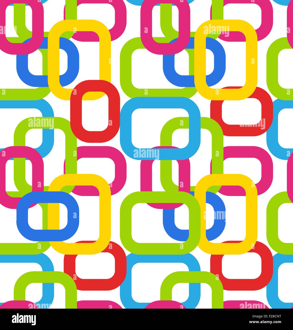 Seamless Geometric Pattern with Colorful Rectangles Stock Vector Image & Art - Alamy