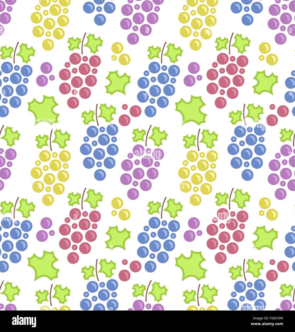 Grape bunch pattern hi-res stock photography and images - Alamy