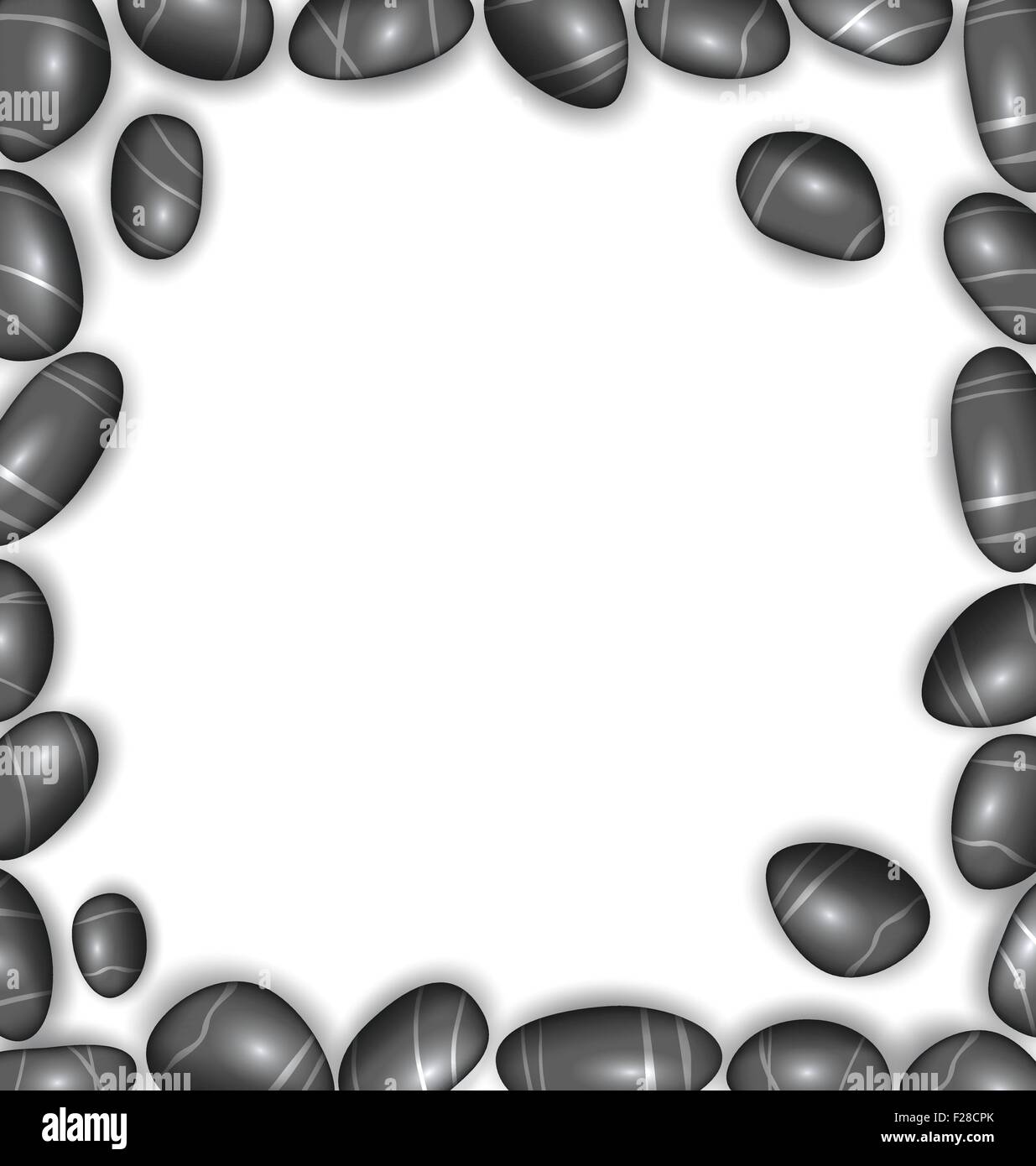 Frame made different natural Stock Vector Images - Alamy