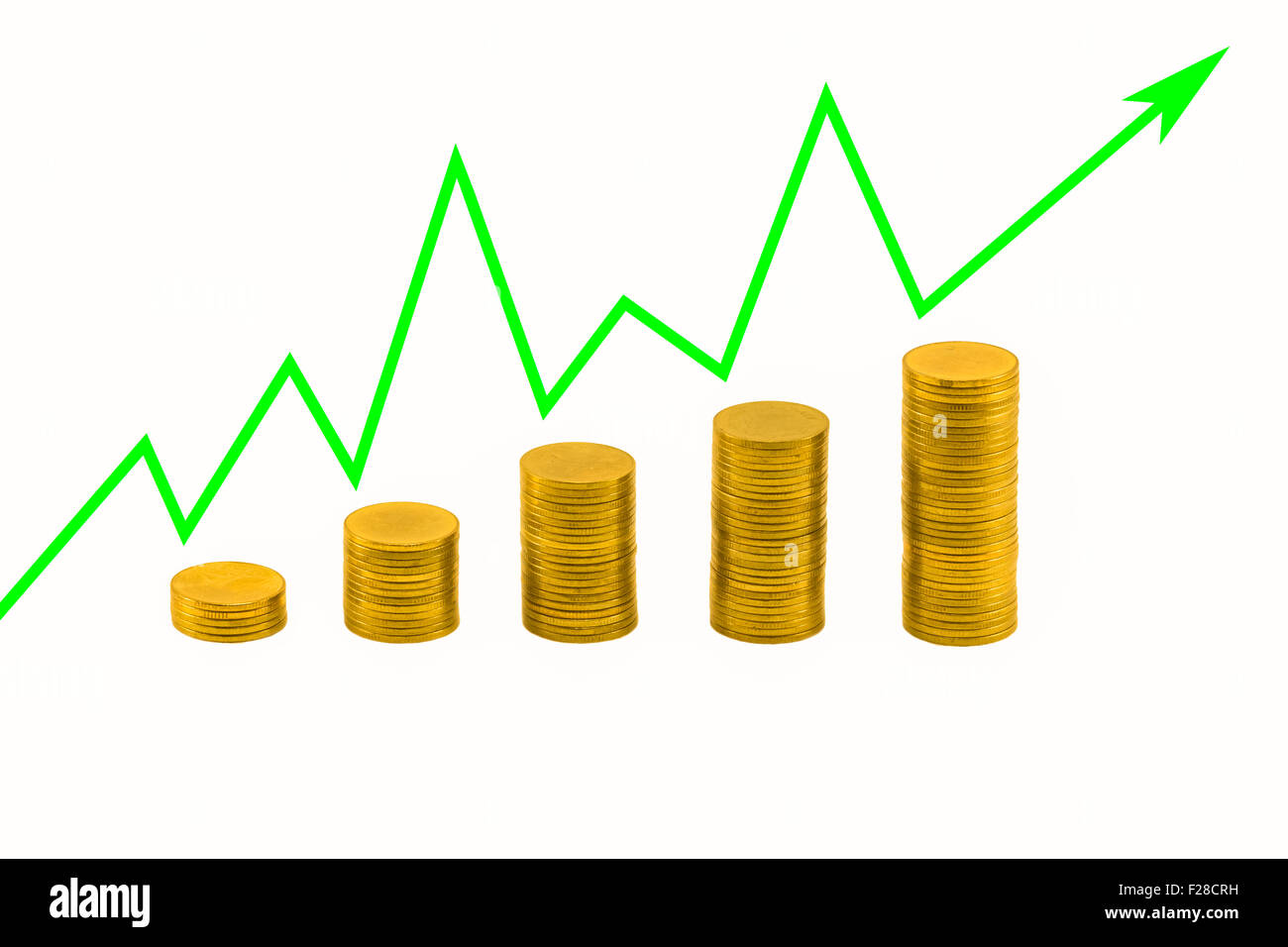 Growing charts Cut Out Stock Images & Pictures - Alamy