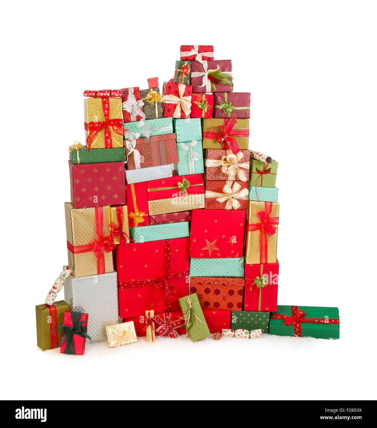 Wrapped gifts piled up hi-res stock photography and images - Alamy