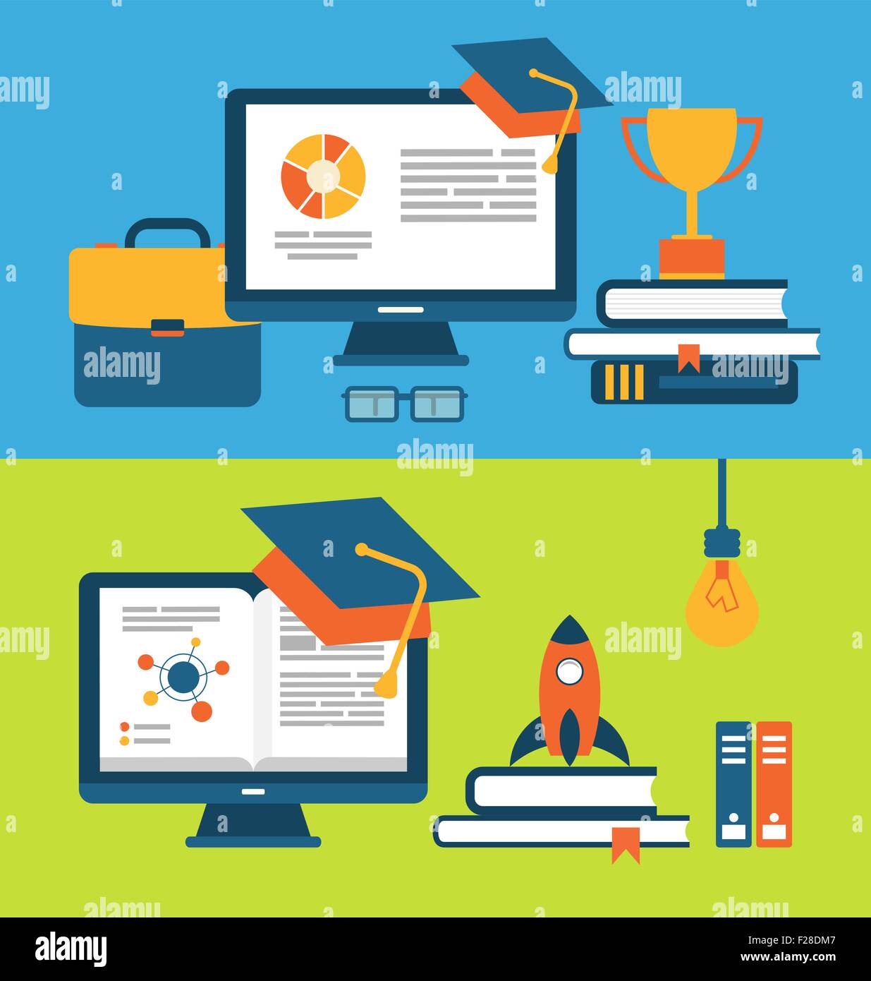 Start up e Stock Vector Images - Alamy