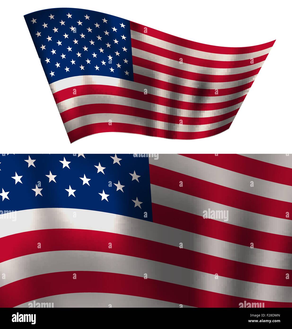 Flags USA Stars and Stripes for Independence Day 4th of July Pat Stock ...