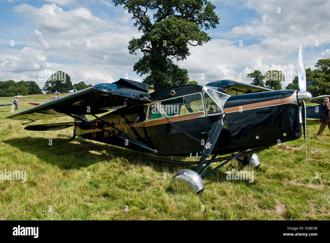 de Havilland DH-85 Leopard Moth G-AIYS at the Internation DH Moth Rally ...