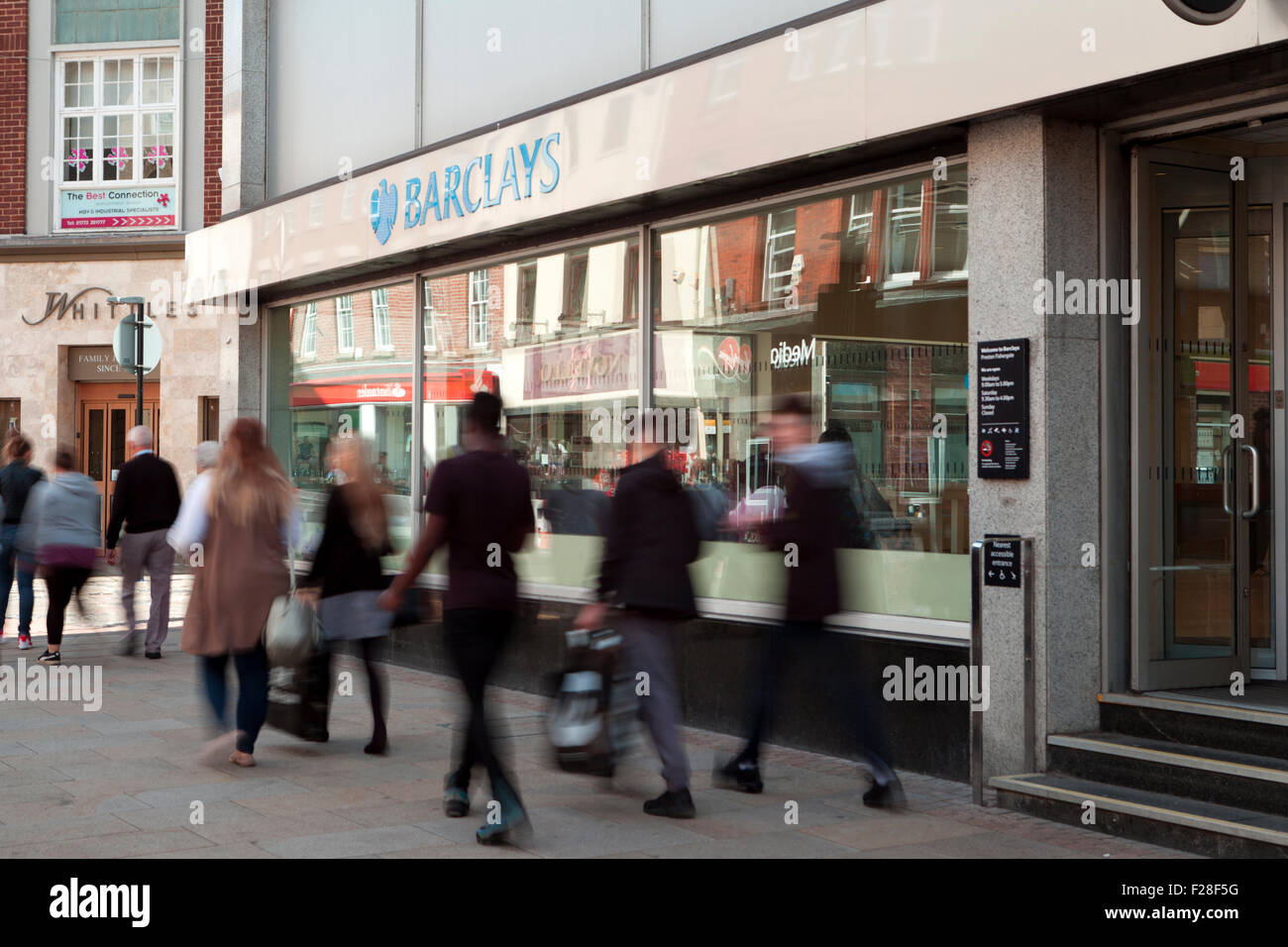Fishergate, Preston City Centre, Lancashire, UK Shoppers, Shops ...