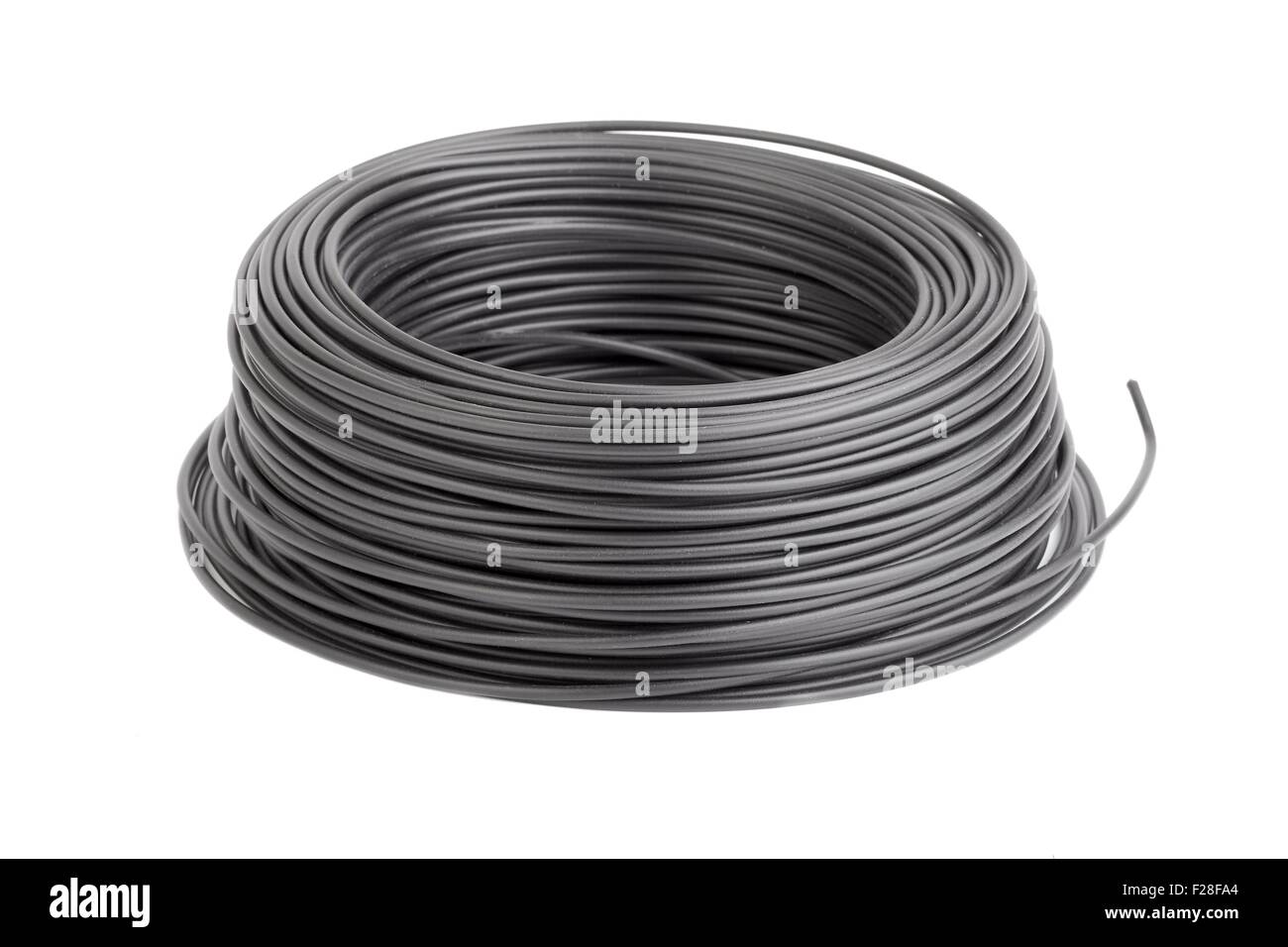 Cable installation engineer Cut Out Stock Images & Pictures - Alamy