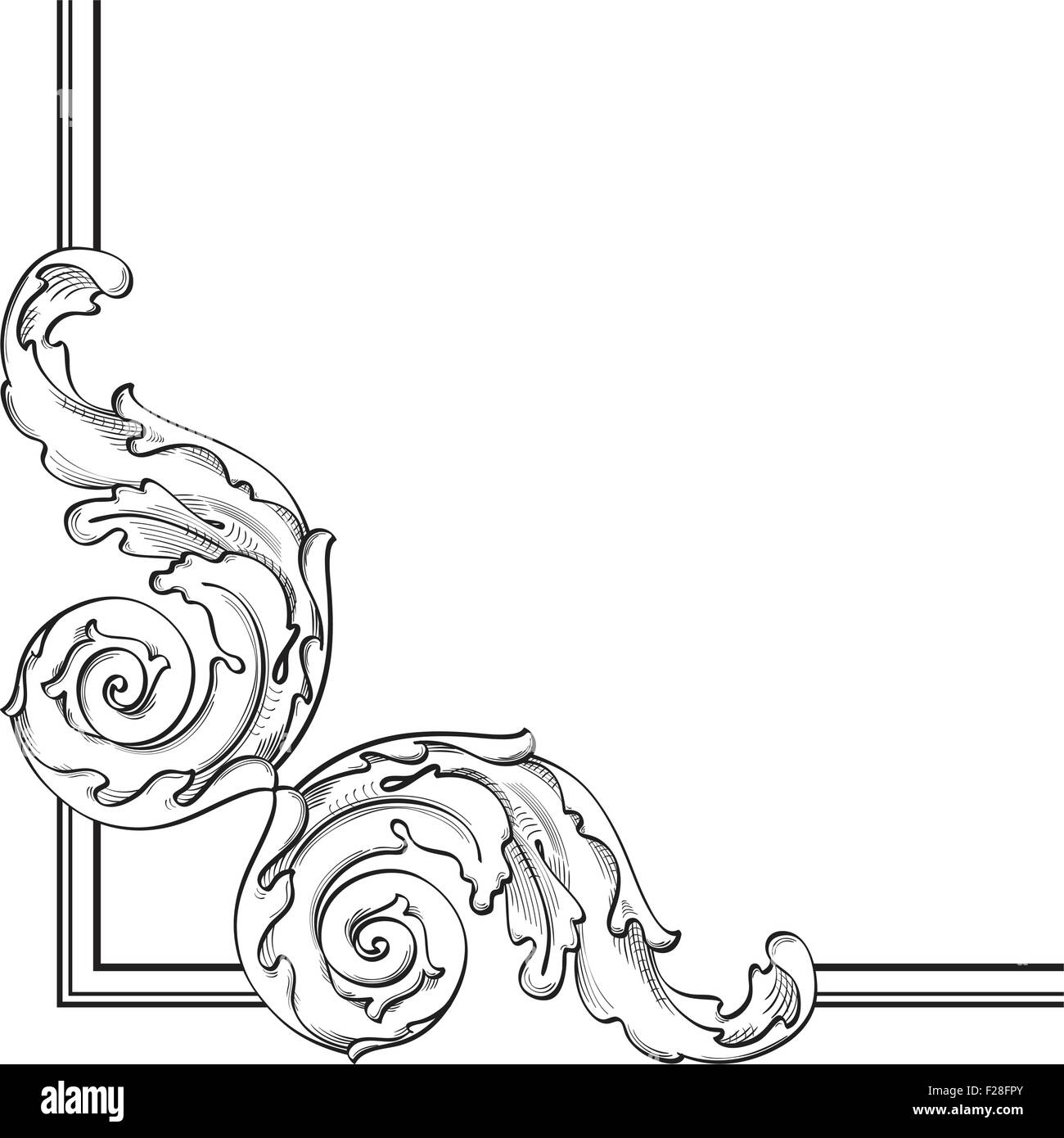 Corner on Stock Vector Images - Alamy