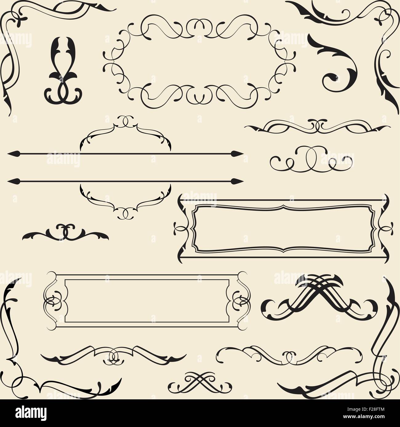 Victorian gothic design Stock Vector Images - Alamy